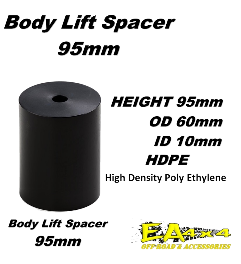 Body Lift Spacer HDPE 95mm – EA4x4