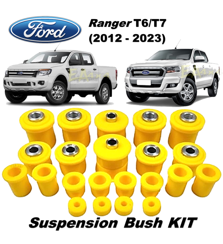 Ford Ranger T6 & T7 (2012-2023) COMPLETE Suspension Bush Kit – EA4x4